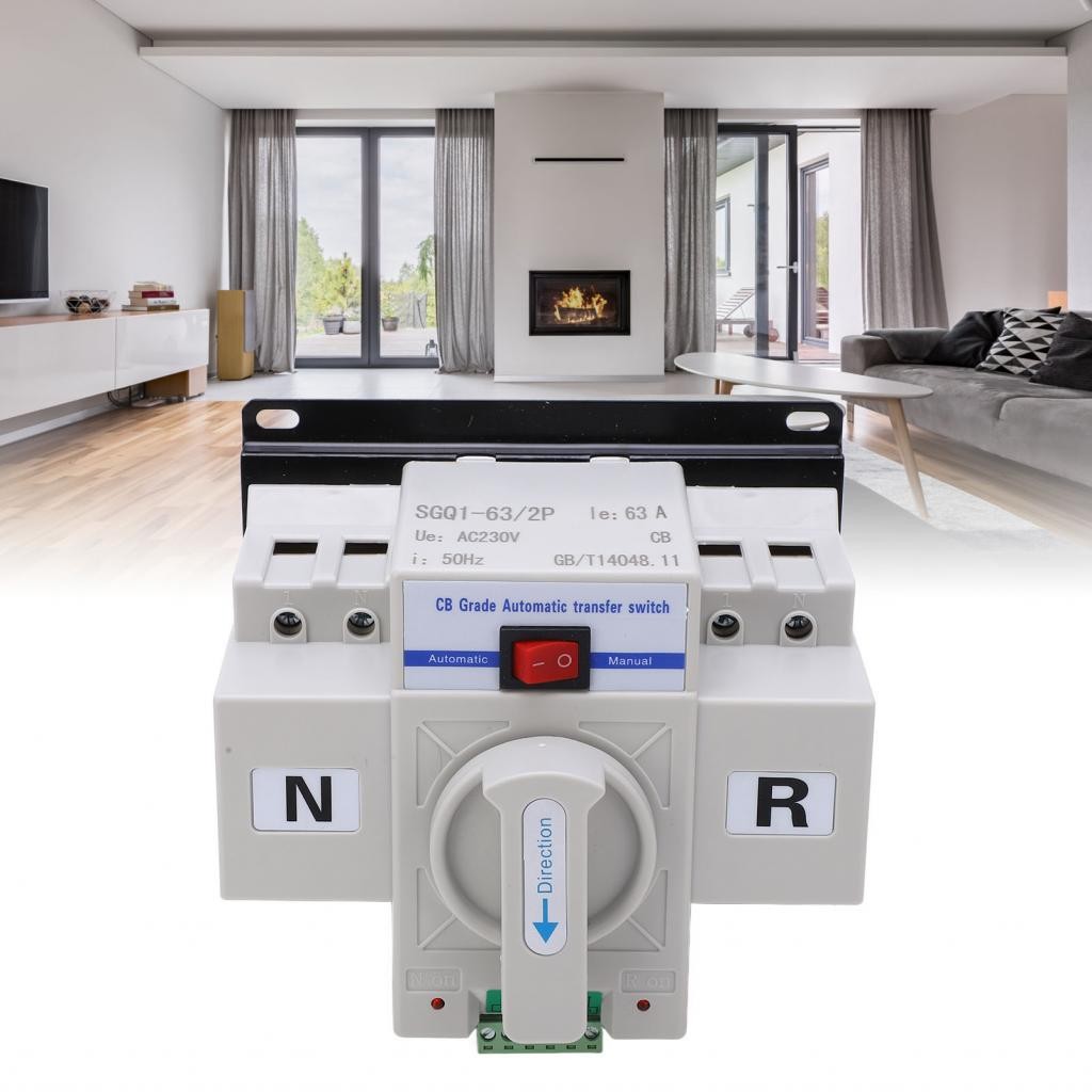 Soxii Automatic Changeover Switch Interlocking Function 230V 63A Single ...