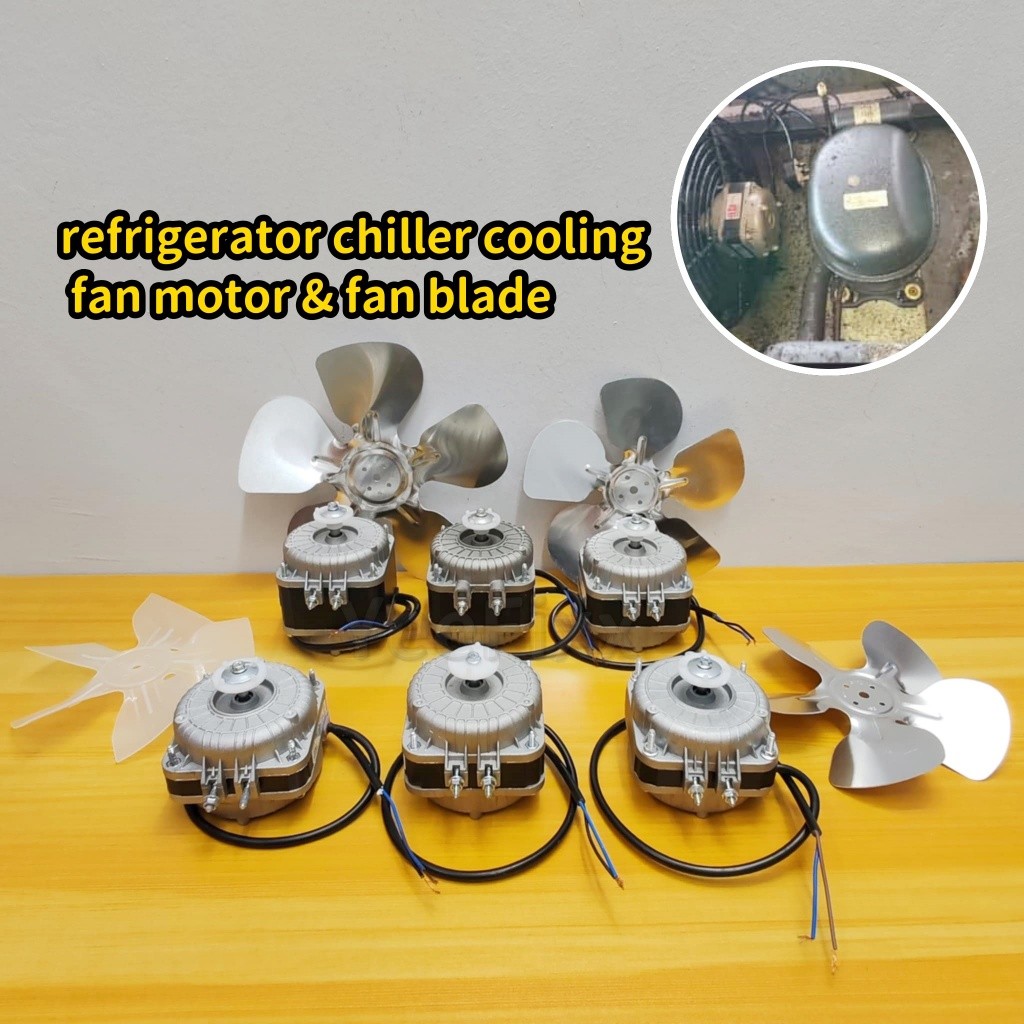 YeeFixx refrigerator chiller cooling fan motor & aluminium fan blade ...