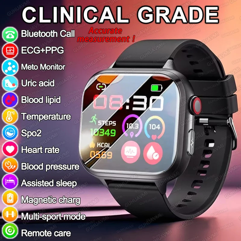 2025 New Clinical Diagnosis Health Smart watch Uric acid Blood lipids ...