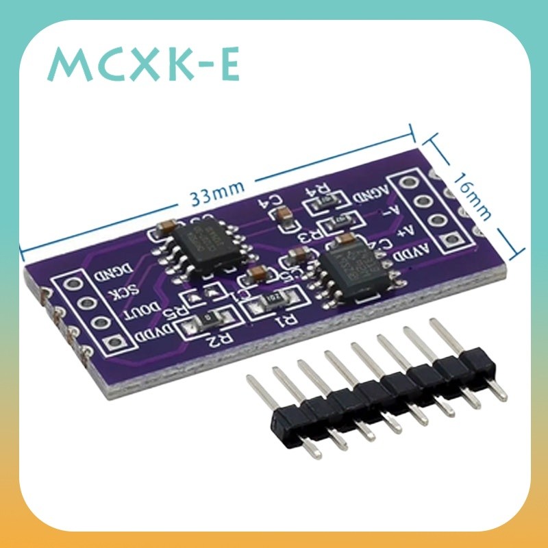 CS1237 24-Bit ADC Module Board TL431 Outer Base Chip Single Channel ...