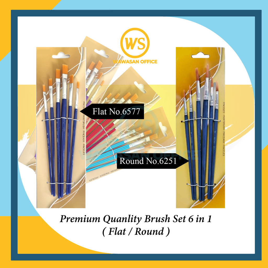 Brush Set / Painting Brush / Drawing Brush / Watercolour Brush / Berus ...