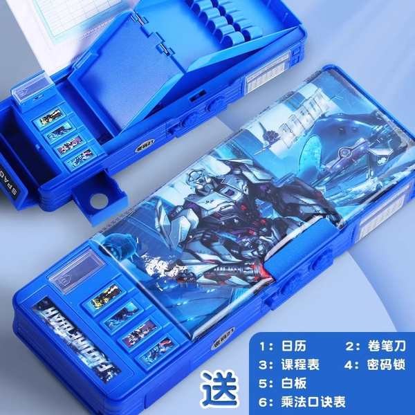 pencil box pencil case 2025 Password Lock Pencil Case Transformers ...