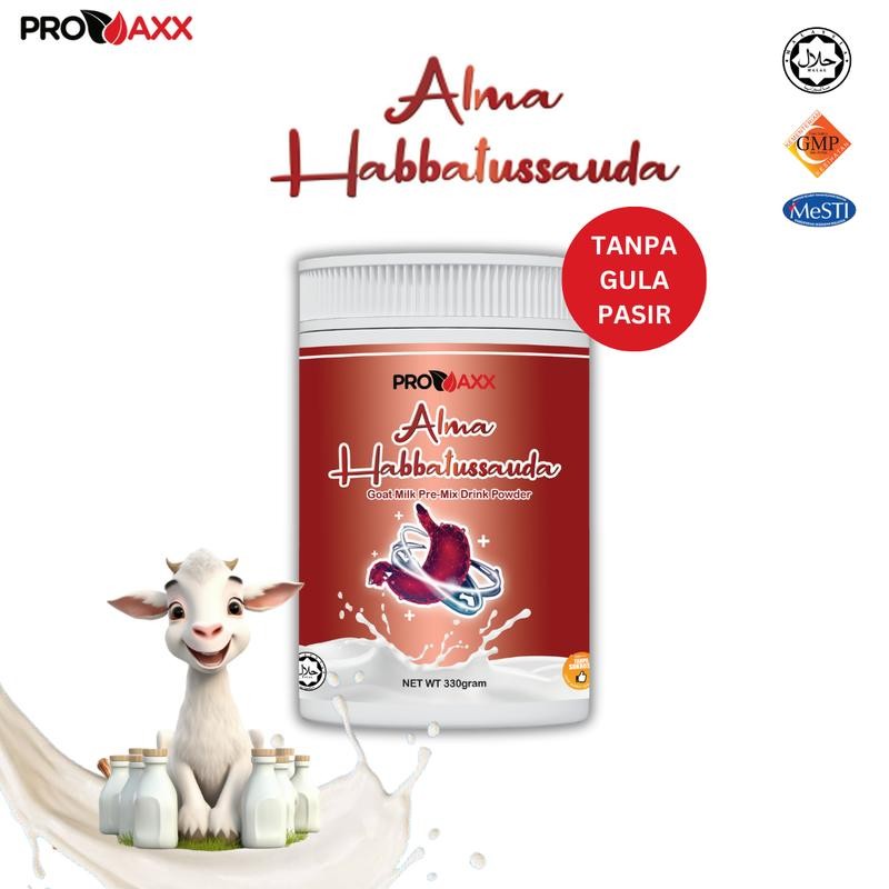 Alma Habbatussauda Susu Kambing 100% Original Promaxx Free Sugar Milk ...