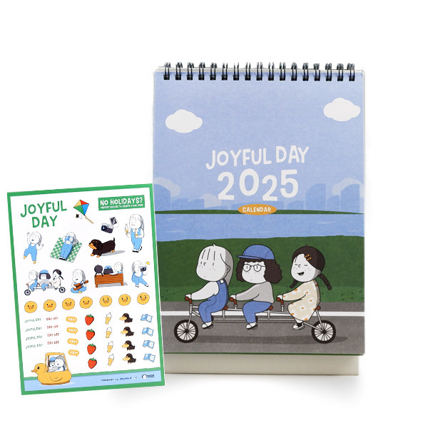 2025 Joyful Day Calendar Desktop | Shopee Malaysia