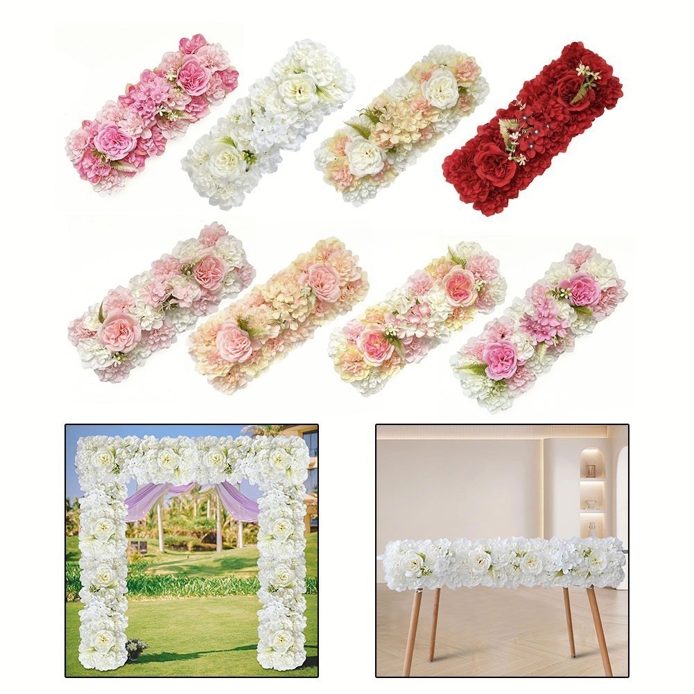 Simulated Silk Flower Wall Panel The Perfect Decoration for Weddings ...