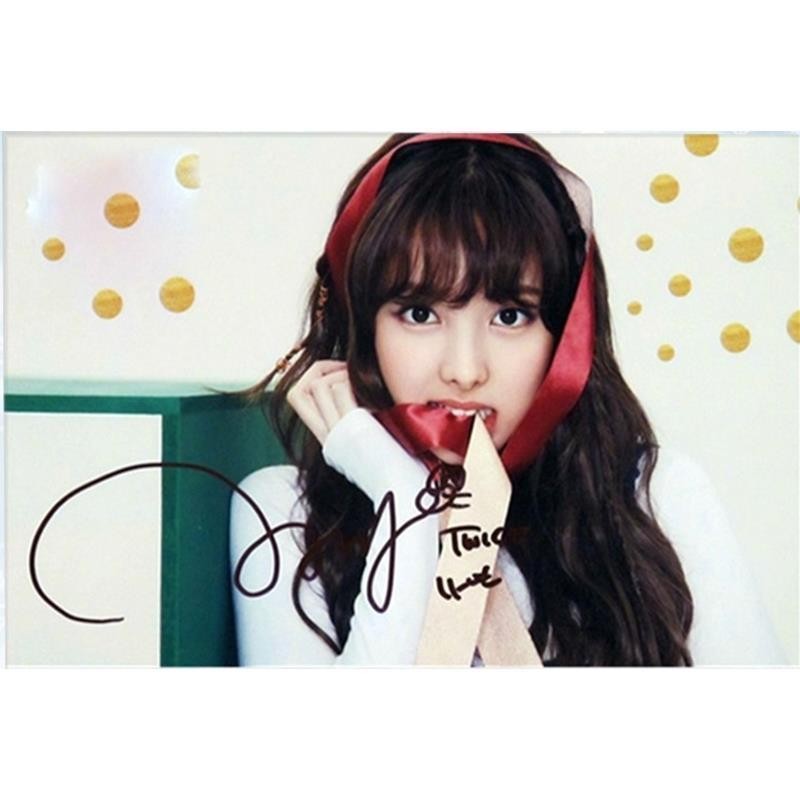 Twice Lin Nalian Autographed Photo 20cm Promotional Photo | Shopee Malaysia