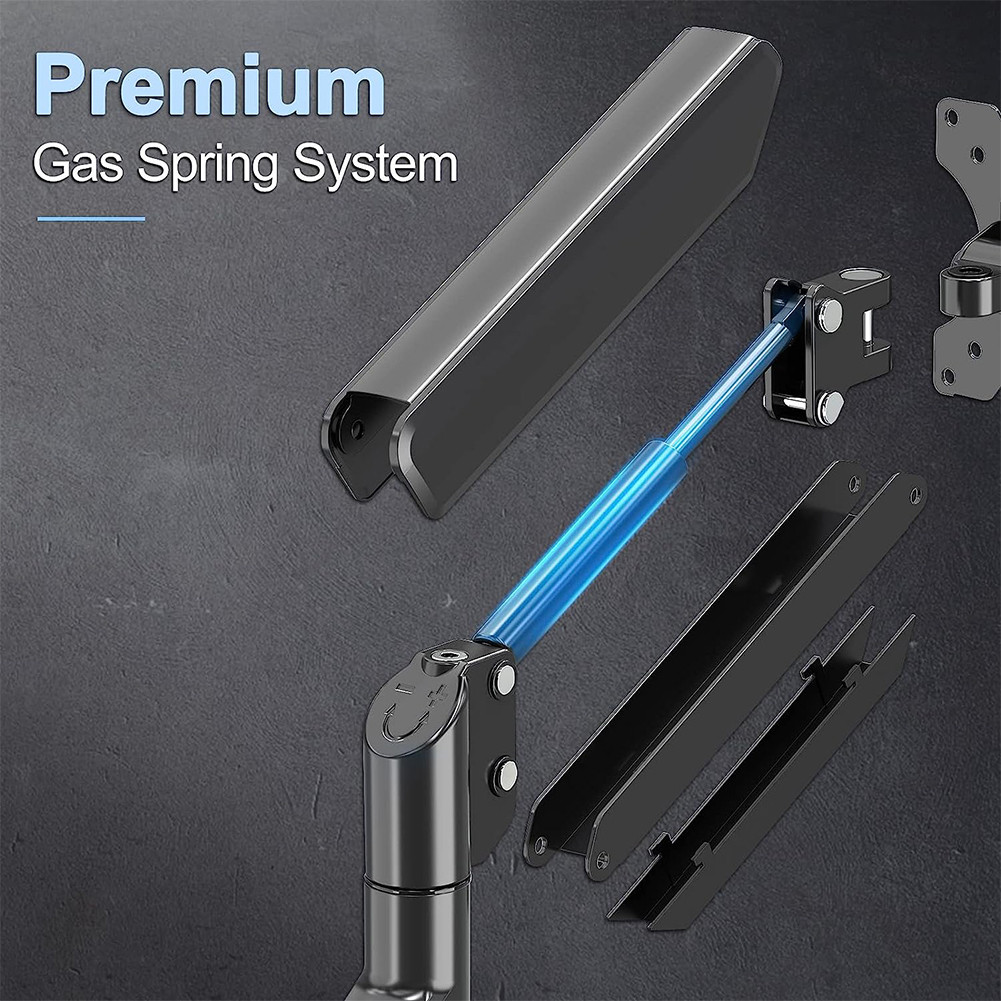 Single Monitor Arm Adjustable Gas Spring Single Monitor Bracket for ...
