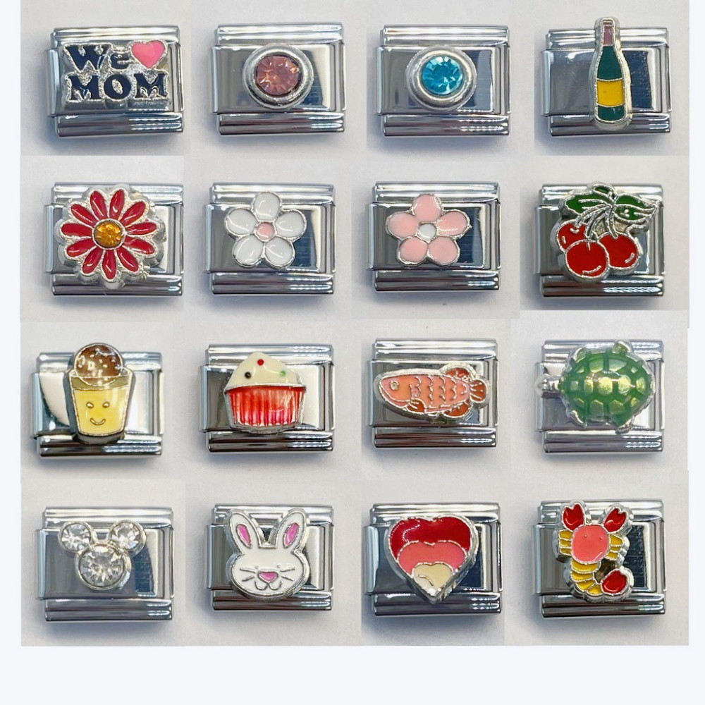 Italian Modular Bracelet Rabbit Love DIY Italian Modular Bracelet ...
