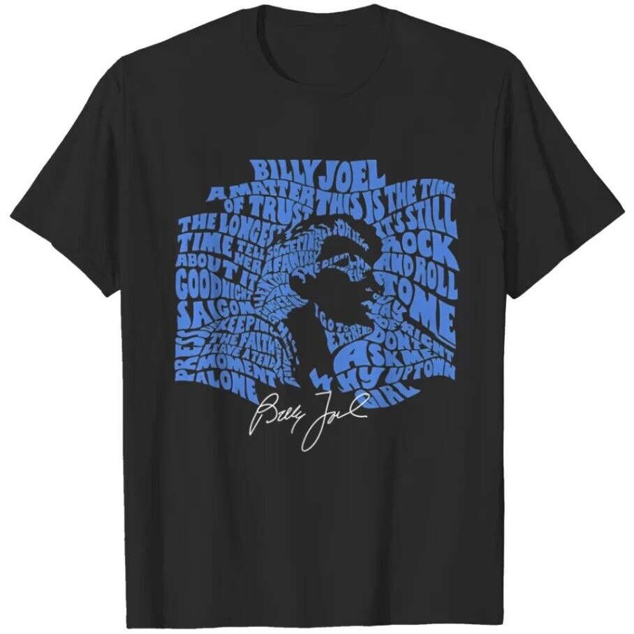 Vintage Billy Joel All The Songs Shirt, Billy Joel Shirt, Billy Joel ...