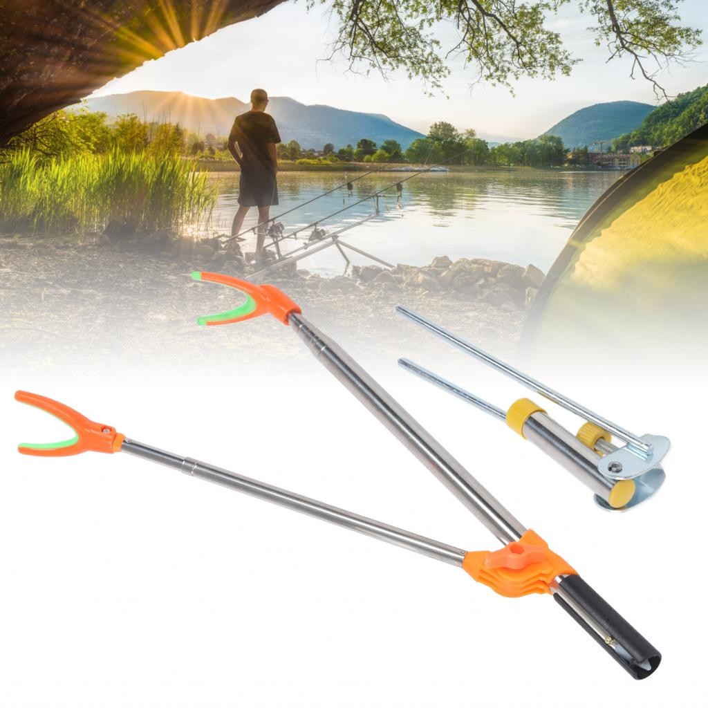 Rubikcube Fishing Rod Bracket Stainless Steel Insertion Multifunction ...