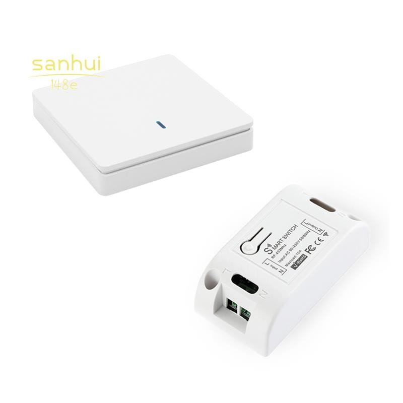 Wireless Smart Light Switch RF 433MHz Lighting Control Intelligent ...