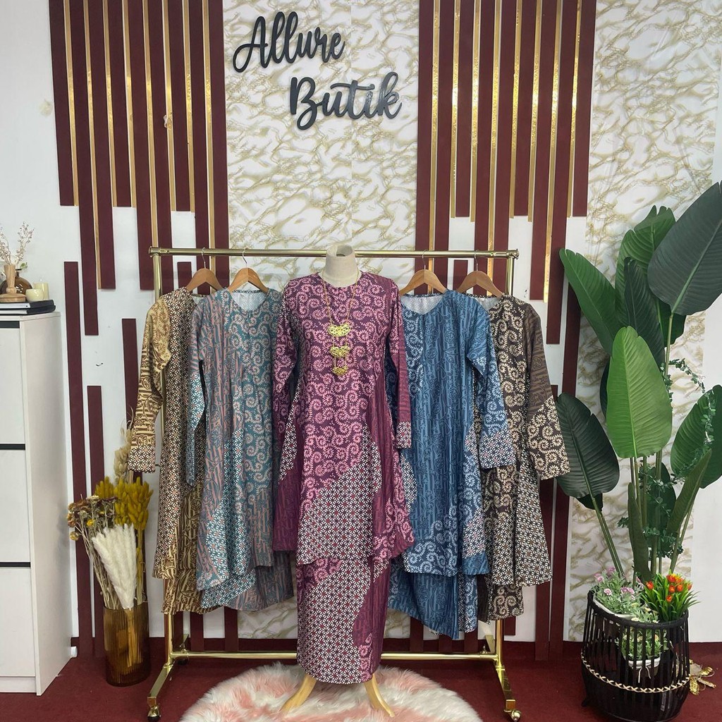 KURUNG RIAU PESAK BATIK RAYA 2025 Flowy Set | Shopee Malaysia