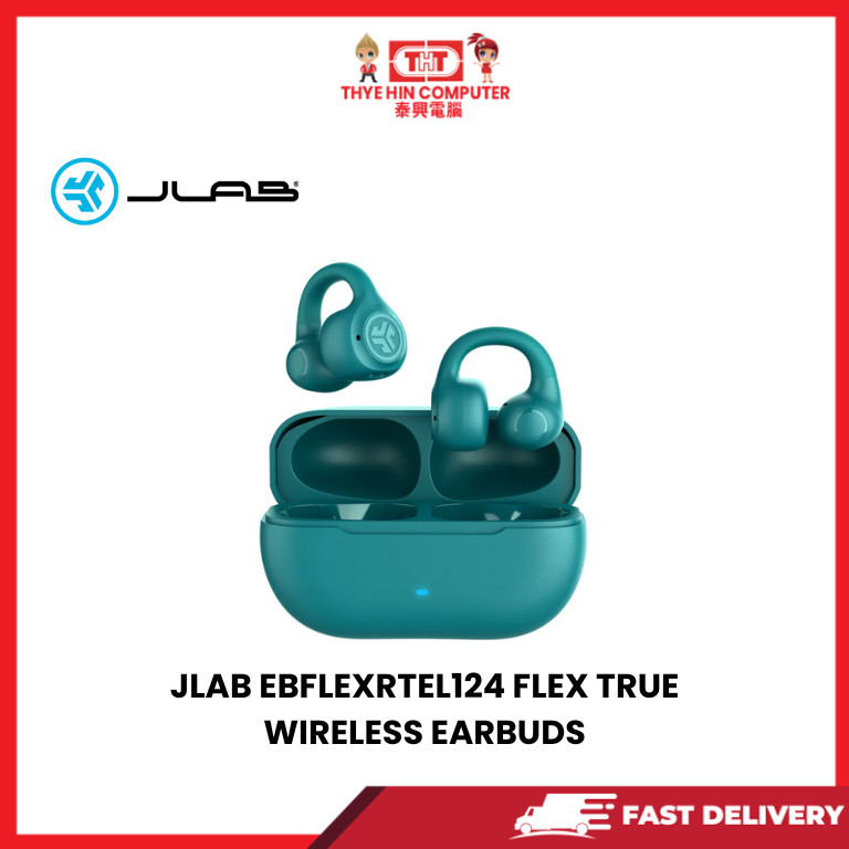 JLAB EBFLEXRTEL124 FLEX TRUE WIRELESS EARBUDS | Shopee Malaysia