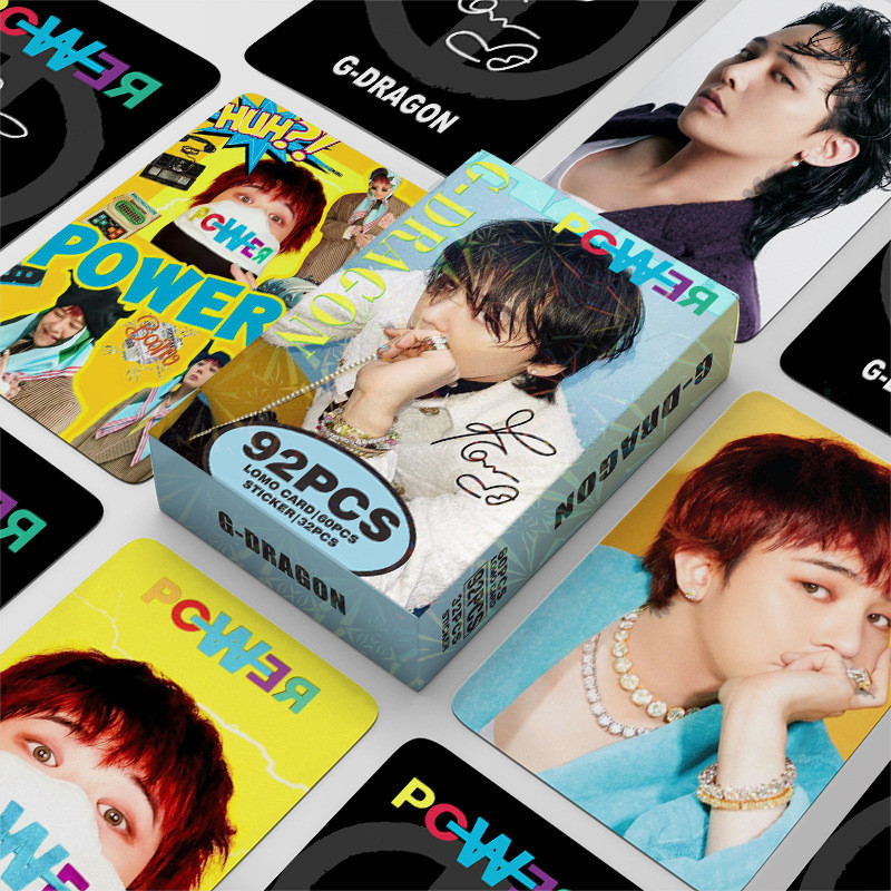 BIGBANG G-DRAGON POWER HOME SWEET HOME Lomo Card Photocard 60pcs Card ...