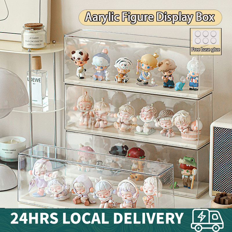 Acrylic Doll Collectible Display Case Transparent HD Popmart Toy ...
