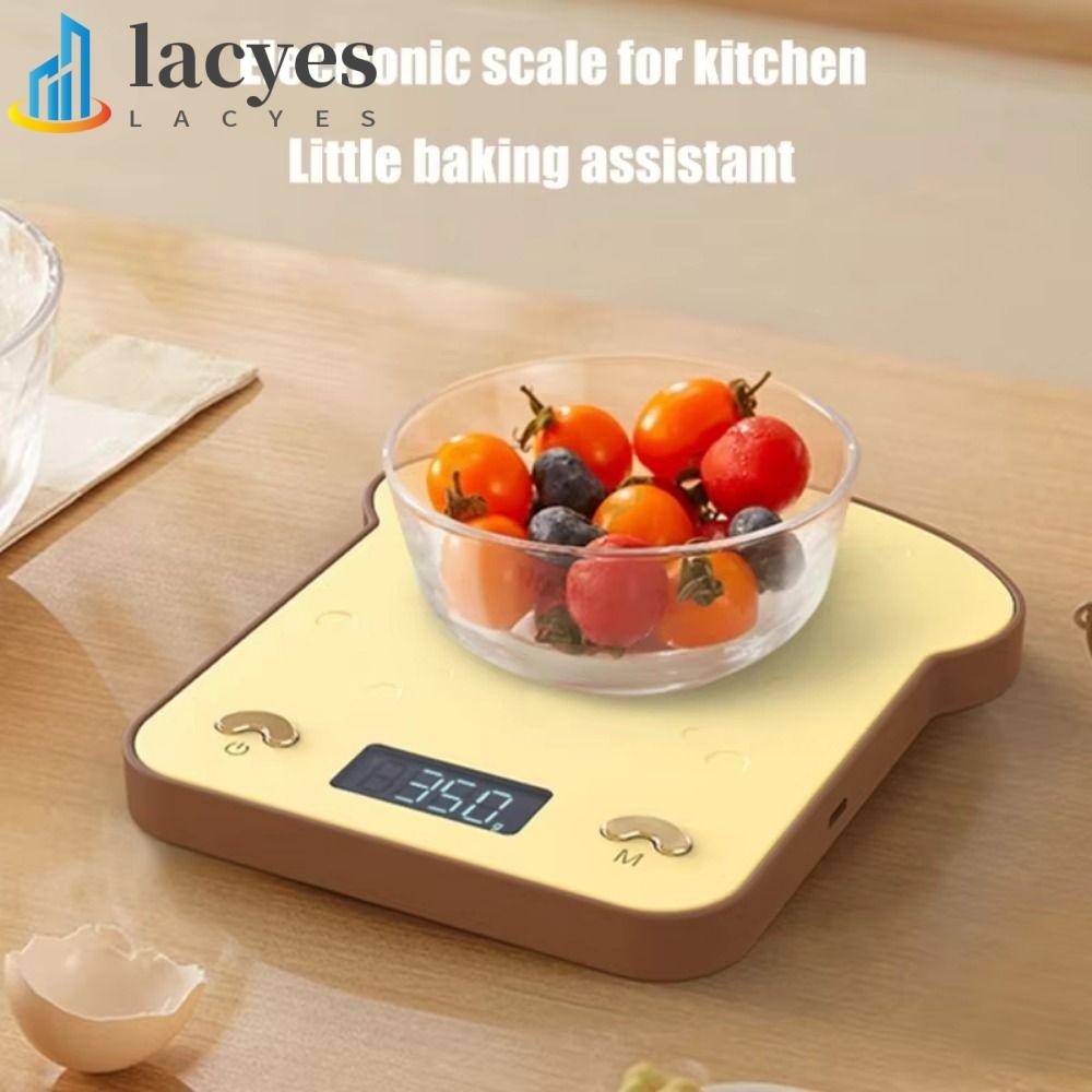 LACYES Toast Digital Scale, Creative | Shopee Malaysia
