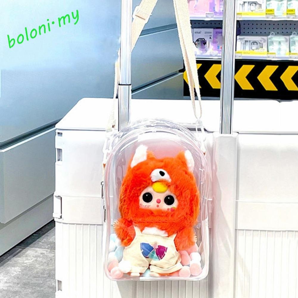 [COD] Labubu Doll Display Bag, Crossbody Outgoing Baby Three Doll ...