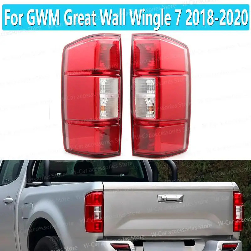 moto22r For GWM Great Wall Wingle 7 2018 2019 2020 Car Rear Bumper Tail ...