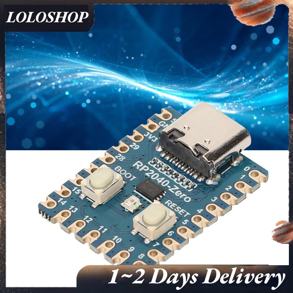 Loloshop Microcontroller Mini Development Board Low Power Micro Controller 29 GPIO Pins RP2040 ...