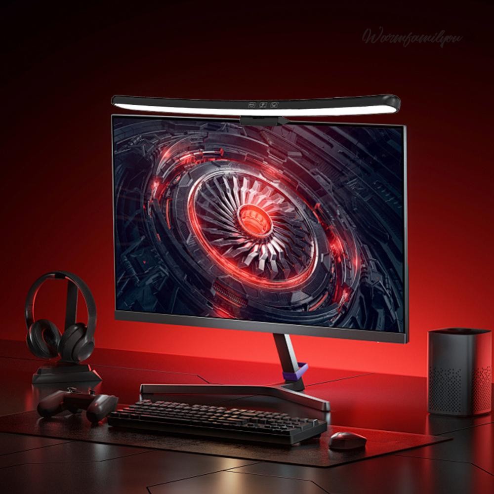 Curved Monitor Light Bar RGB Backlight 3 Color Temperatures for Home ...
