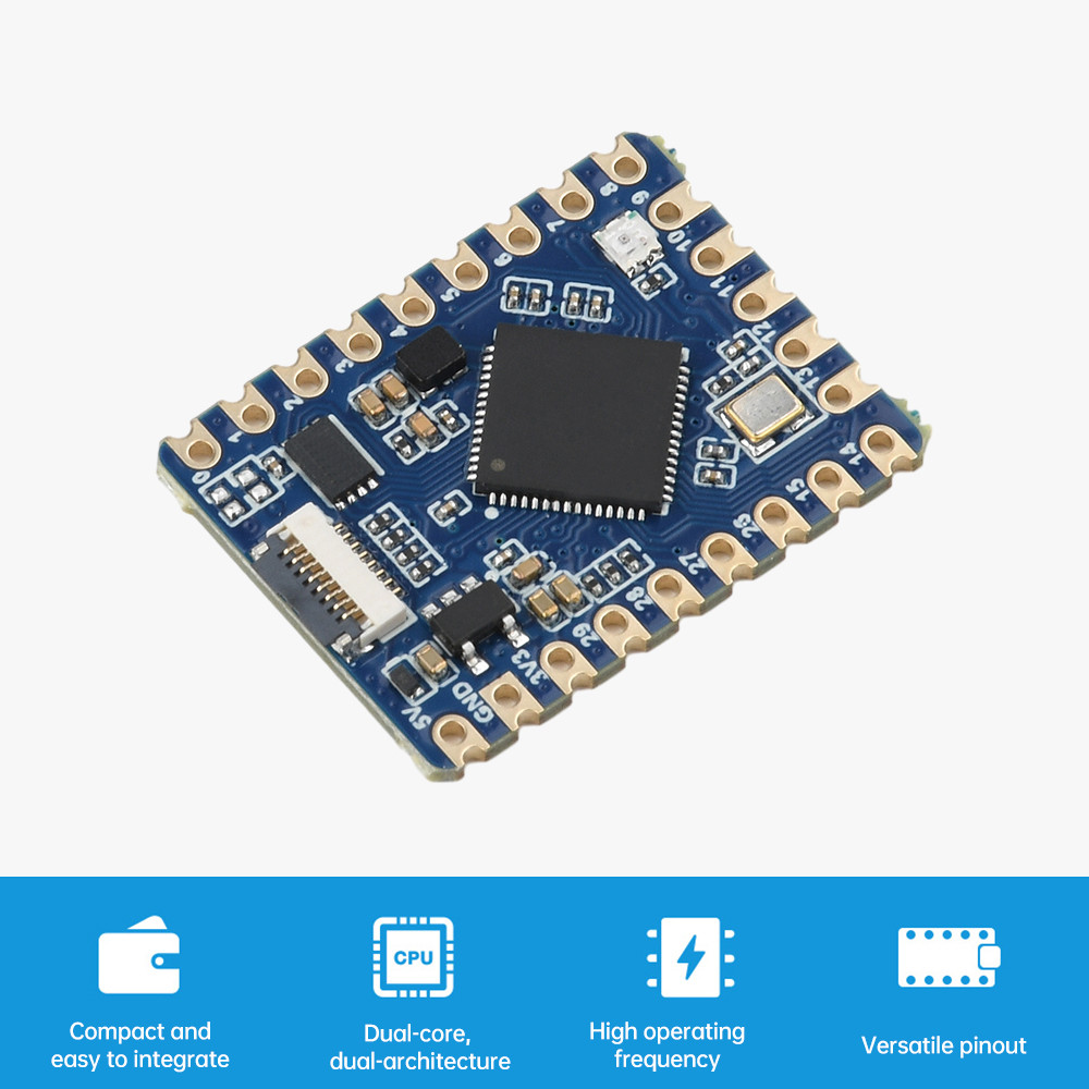 Pcbfun RP2350 Tiny Microcontroller Development Board Based On Rp2350A Dual Core Dual ...