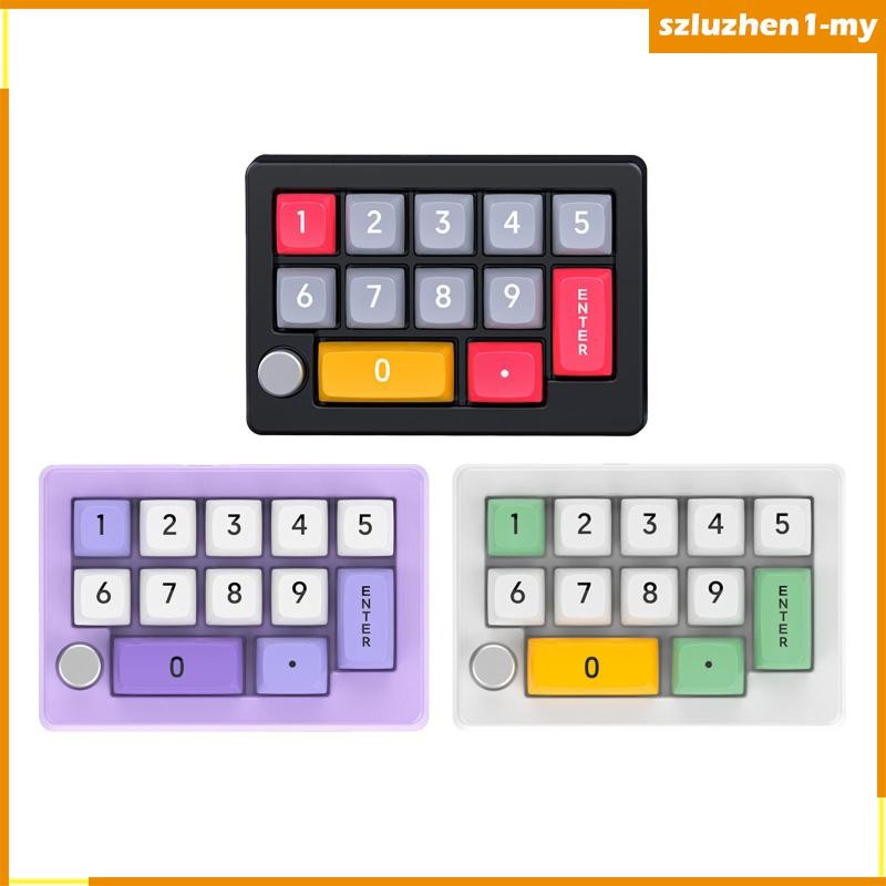 [SzluzhenfcMY] Game Keypad USB Mini 12 Key Keypad Ergonomic Design Hot ...