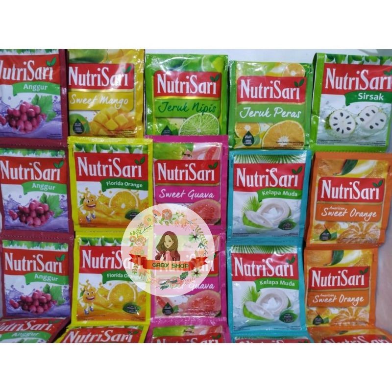 Nutrisari SACHET ALL Variants | Shopee Malaysia