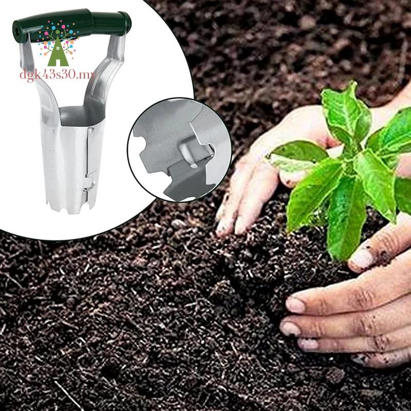 Automatic Transplanter Garden Hand Bulb Planter Tool with Depth Mark ...