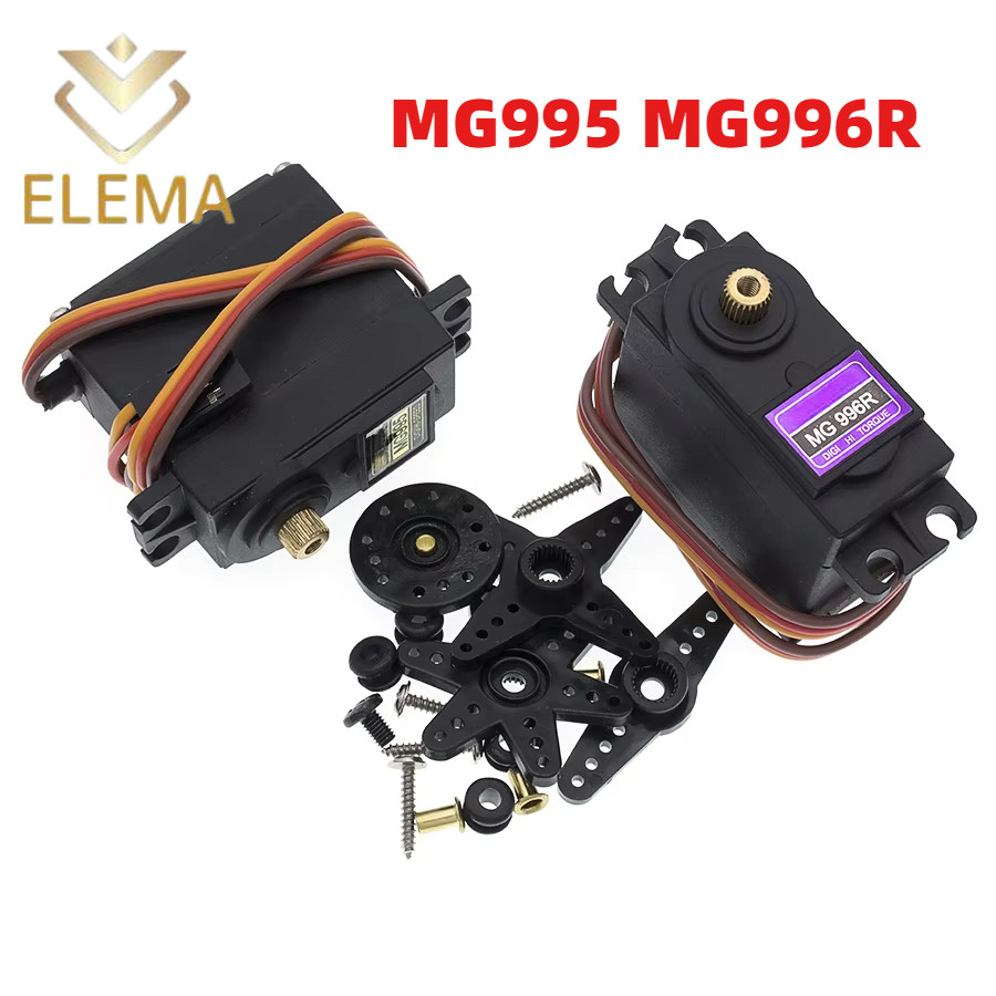 High Torque Digital Servos MG995 MG996R All Metal Gear For JR Car RC Model Helicopter Boat ...