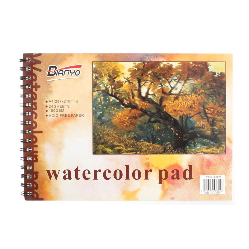 Colo Watercolor Book 180g Watercolor Paper Cotton Pulp Acid-Free Paper ...
