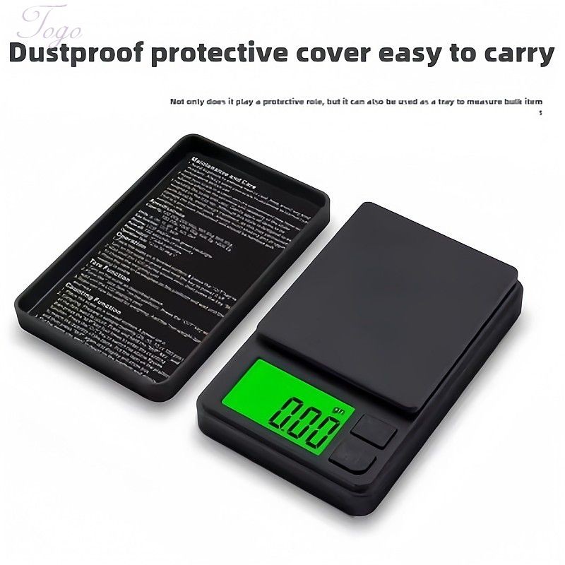 500g/0.01g Portable Mini Jewelry Scale Personal Pocket Scale High-precision Electronic Scale ...