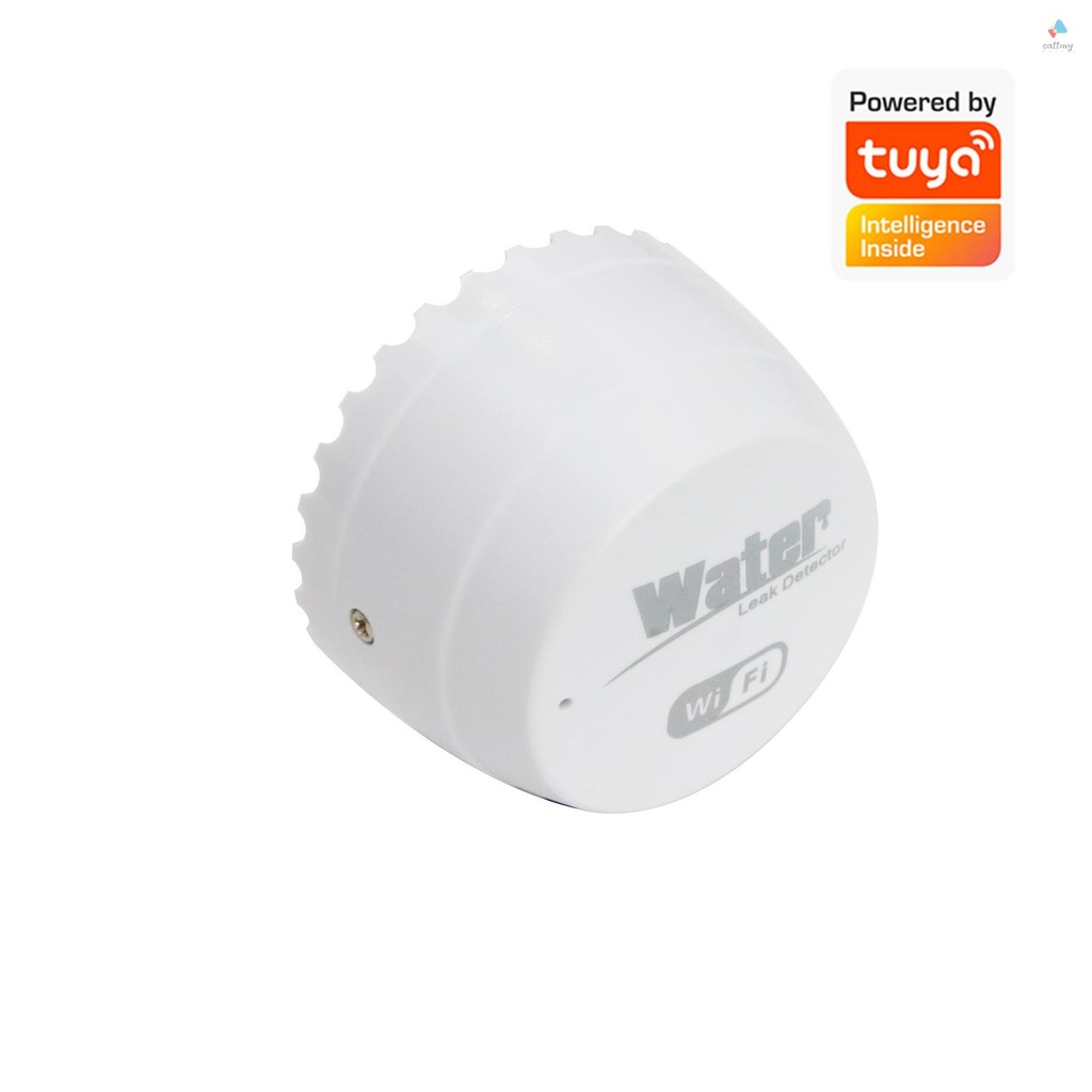 WIFI Water Leak Sensor Water Leakage Intrusion Detector Alert Water ...