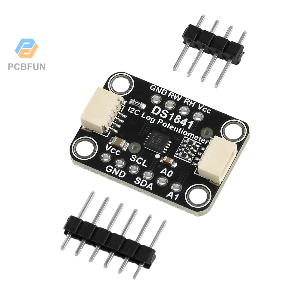 Pcbfun DS1841 I2C Digital Potentiometer Distribution Board with Pinout ...
