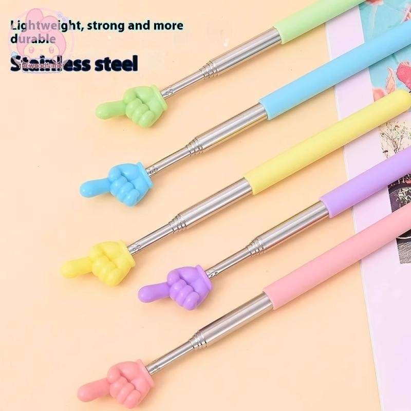 thewoodfamer Durable Stainless Steel Teaching Pointer Telescopic Rod ...