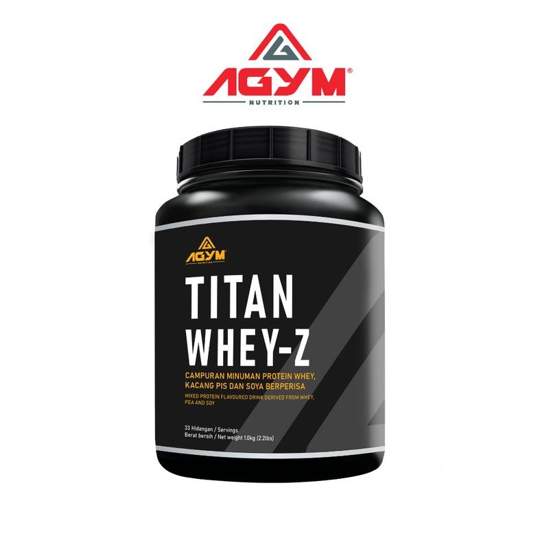 Titan Whey Protein 1kg - by AGYM NUTRITION | Shopee Malaysia