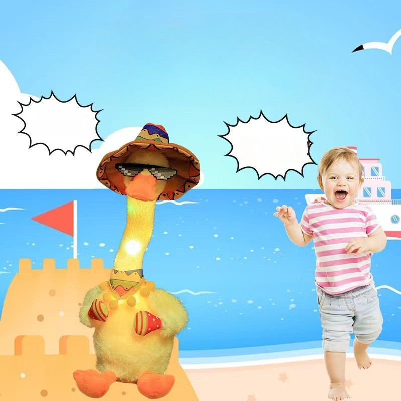 Learn To Talk Sand Sculpture Duck Long Neck Twist Neck Duck Repeat ...