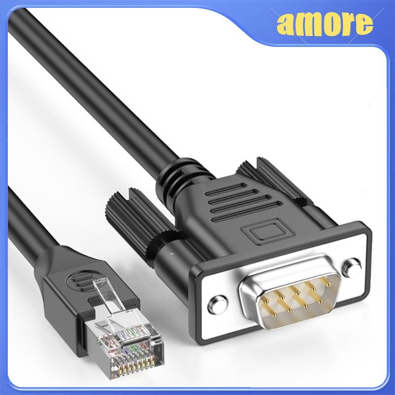 amo Networking Debugging Cable RJ45 to DB9 Serial Port Male Female ...