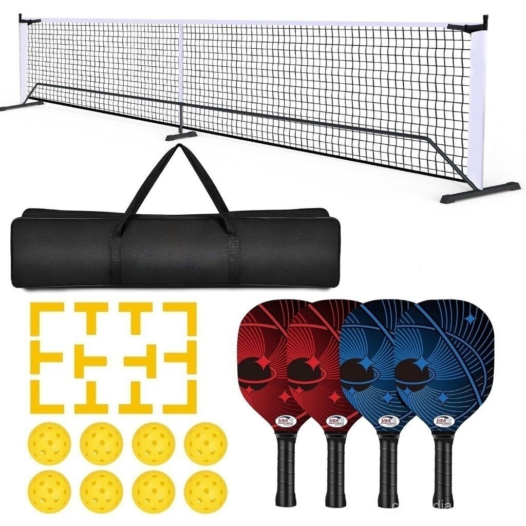 【Ready Stock Fast Send】Pickleball Net, Portable Pickleball Set with Net ...