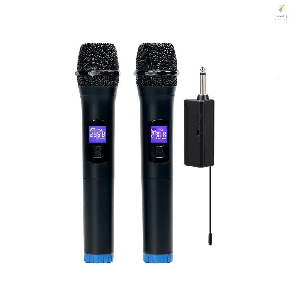 BOMGE Mic Channel Handheld Mic Channel Wireless ] Piph Professional Set ...