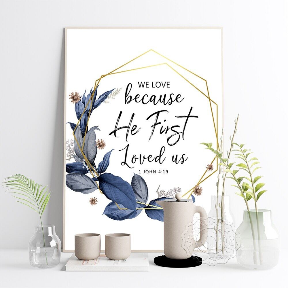 Pop Poster Bible Verse Art Print Modern Poster Scripture Inspirational ...