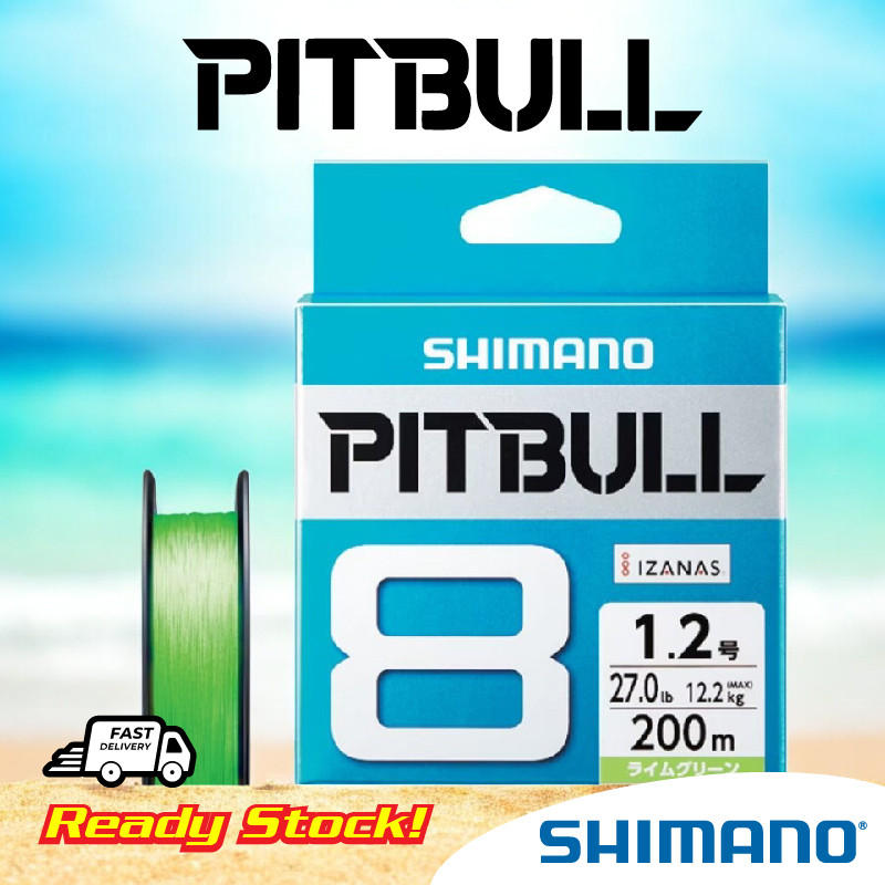 SHIMANO PITBULL X8 PE LINE IZANAS long CASTING JIGGING UL Fishing line tali pancing sulam ...