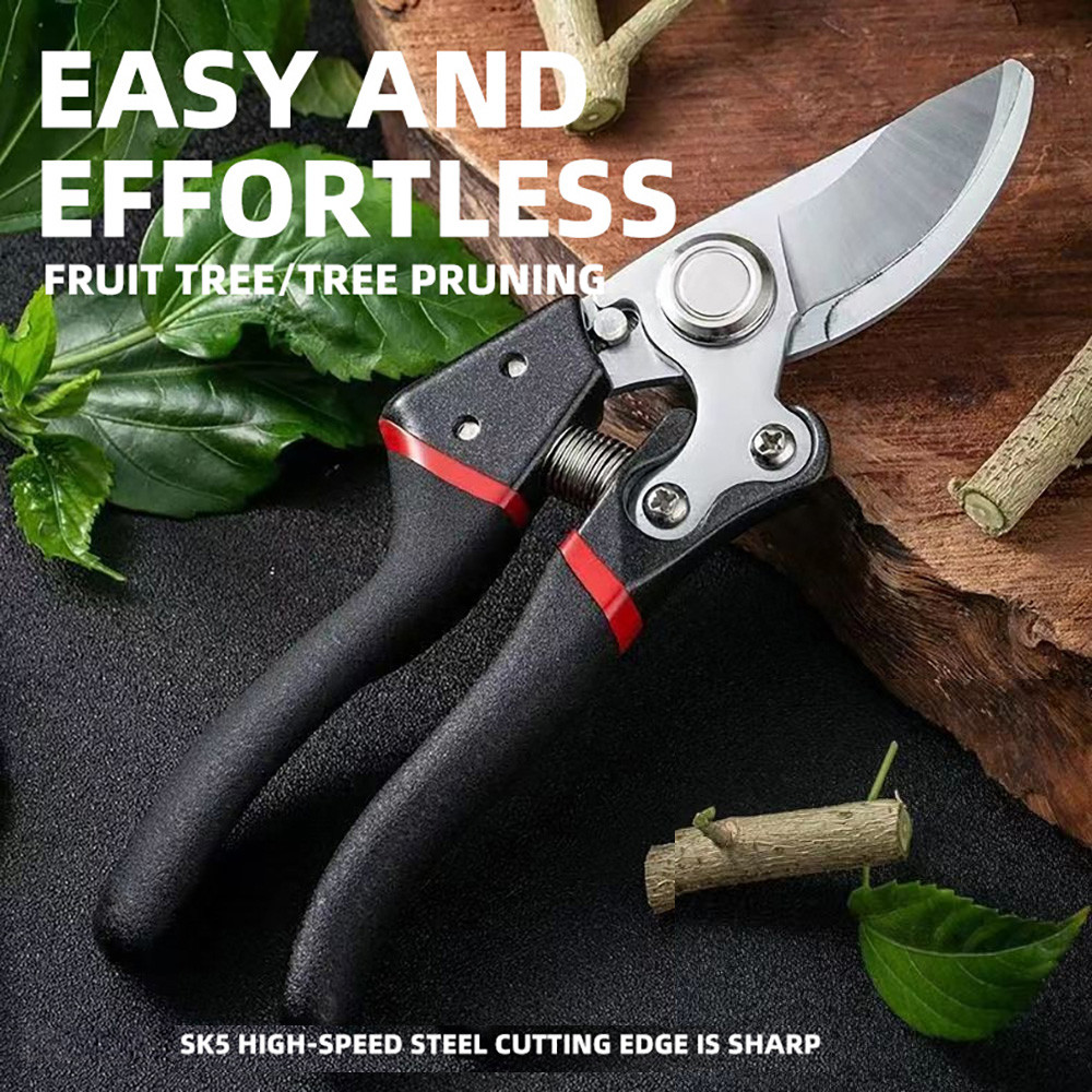 Pruning Shears Garden Scissors Tree Cutter Plant Scissor Clip Gardening ...