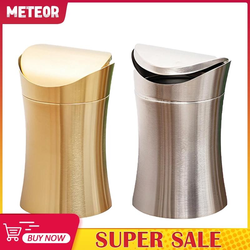 [meteorMY] Countertop Trash Can Recycling Bin Desktop Waste Container ...