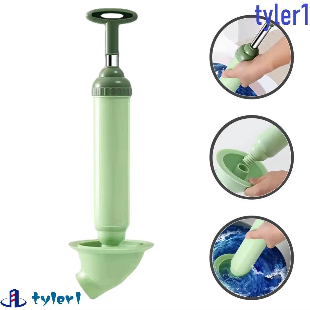TYLER1 Toilet Pipe Plunger, Multi-Purpose with Vacuum Suction Cups ...