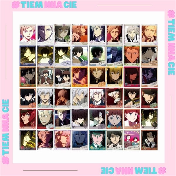 [Cie's Shop] [AVAILABLE] BSD Bungou Stray Dogs Character Card Van Hao ...