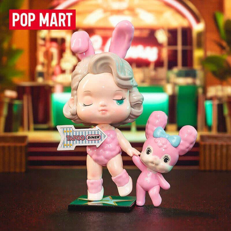 TAPOO Second Generation Retro Restaurant Set POPMART Bubble Mart Confirm Blind Box Gift Trendy ...
