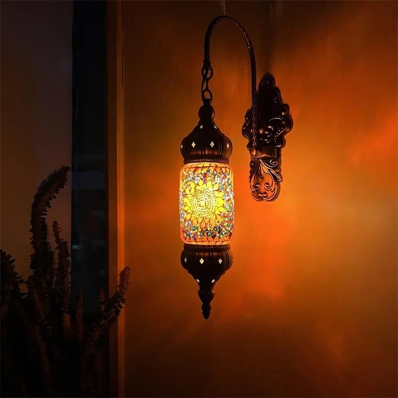 Mediterranean Wall Lamp Sconces for Living Room Bathroom Lights Turkish ...