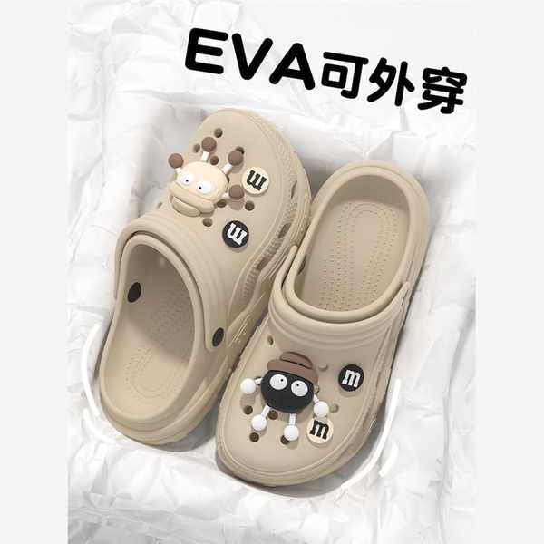crocs women crocs Tarik balik kasut lubang DIY pakaian musim panas ...