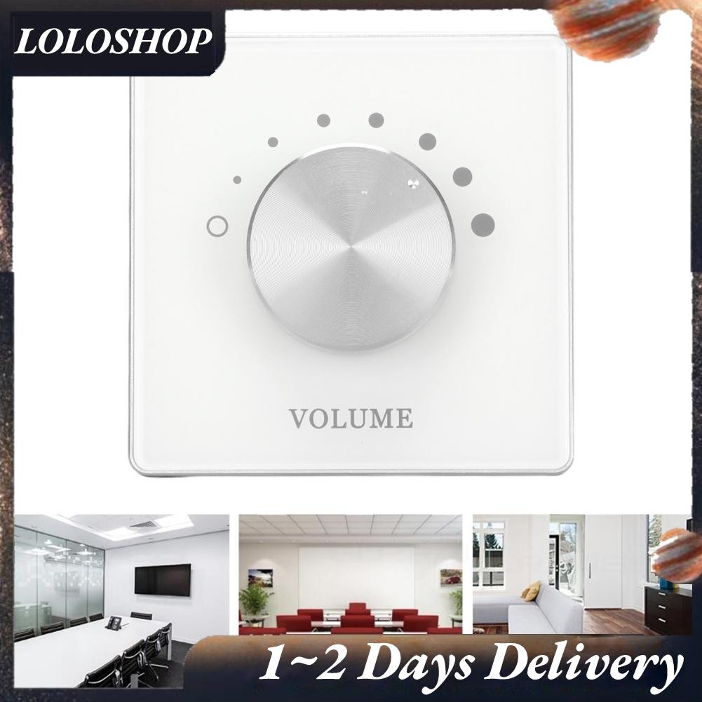 Loloshop Level 7 Digital Power Amplifier Volume Control Panel (white ...