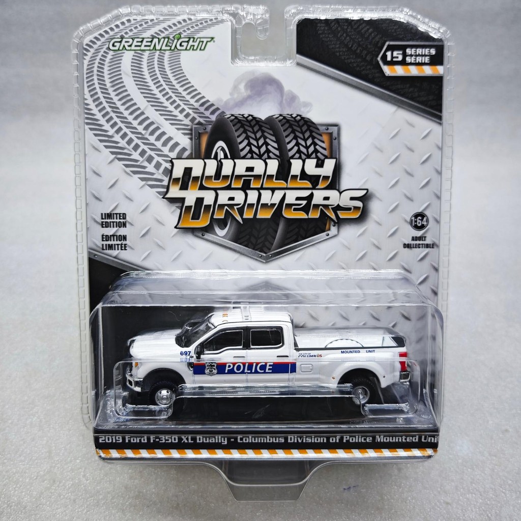 Green Light 1: 64 2019 Ford F-350 XL Dually-Ohio Columbus Police Ranger ...